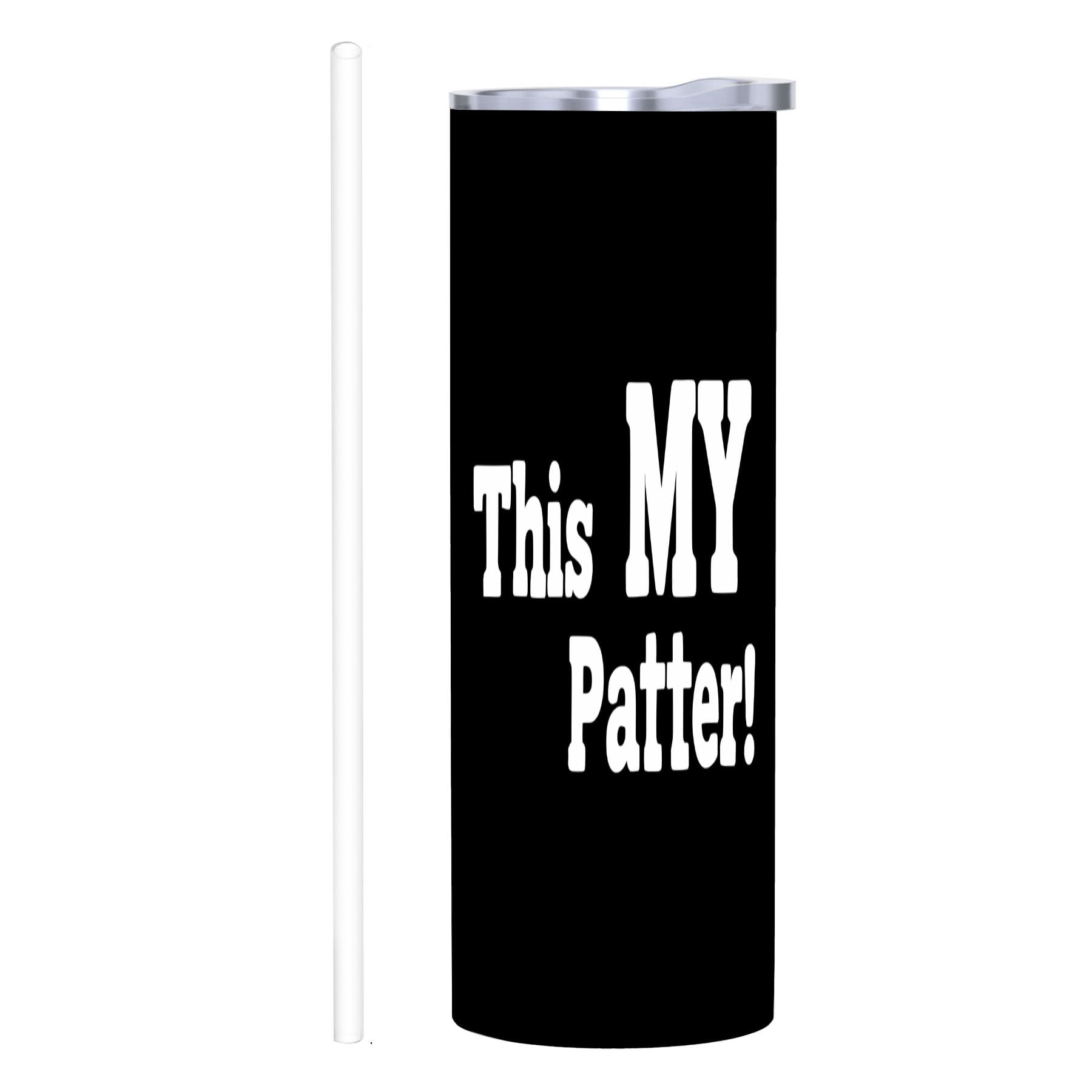 20 oz Stainless Steel Insulated Tumbler - Minimalistic Black Design ...