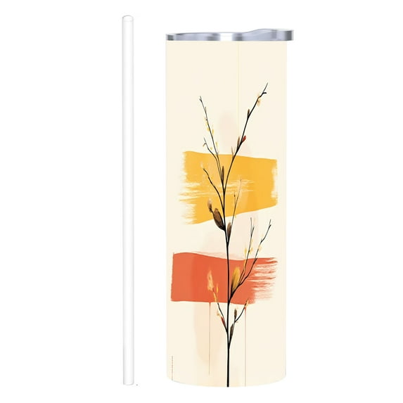 20 oz Stainless Steel Insulated Tumbler - Modern Artistic Design with ...
