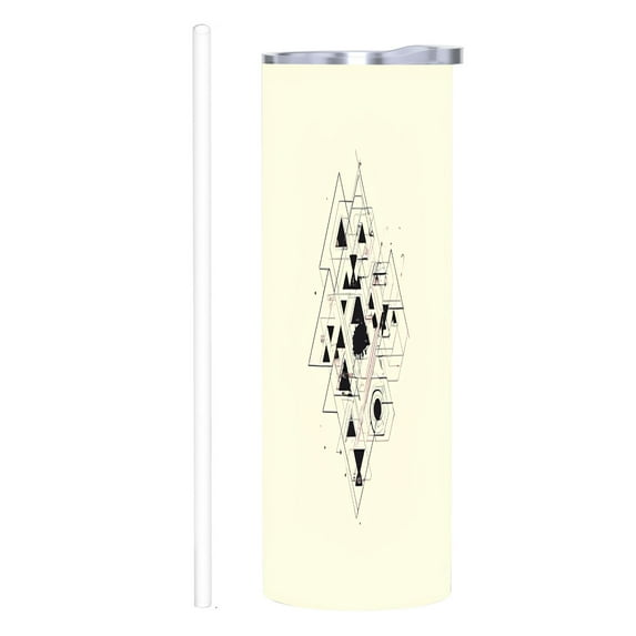 20 oz Stainless Steel Insulated Tumbler - Modern Minimalistic Design ...