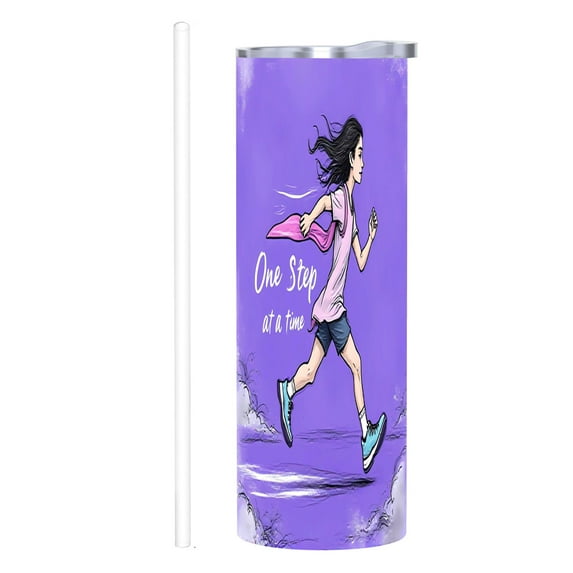 20 oz Stainless Steel Insulated Tumbler - Motivational Pink Cape Design ...