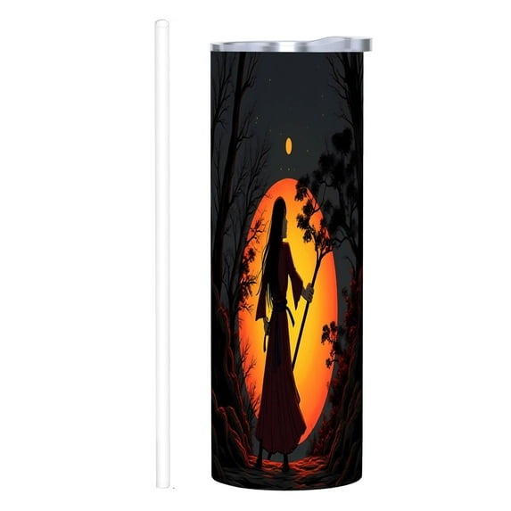 20 oz Stainless Steel Insulated Tumbler - Mystical Sunset Design with ...