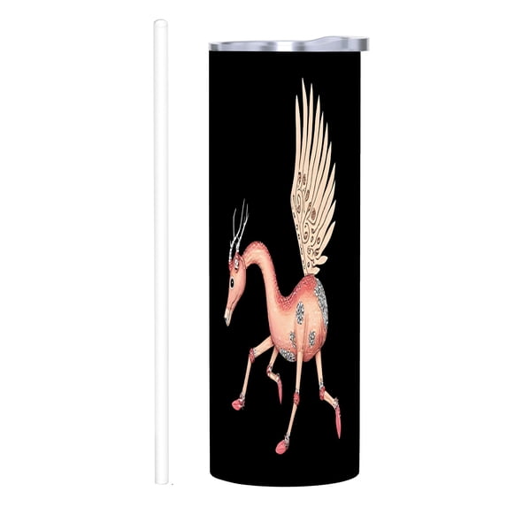 20 oz Stainless Steel Insulated Tumbler - Mythical Creature Design with ...
