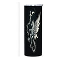20 oz Stainless Steel Insulated Tumbler - Mythical Dragon & Moon Design ...