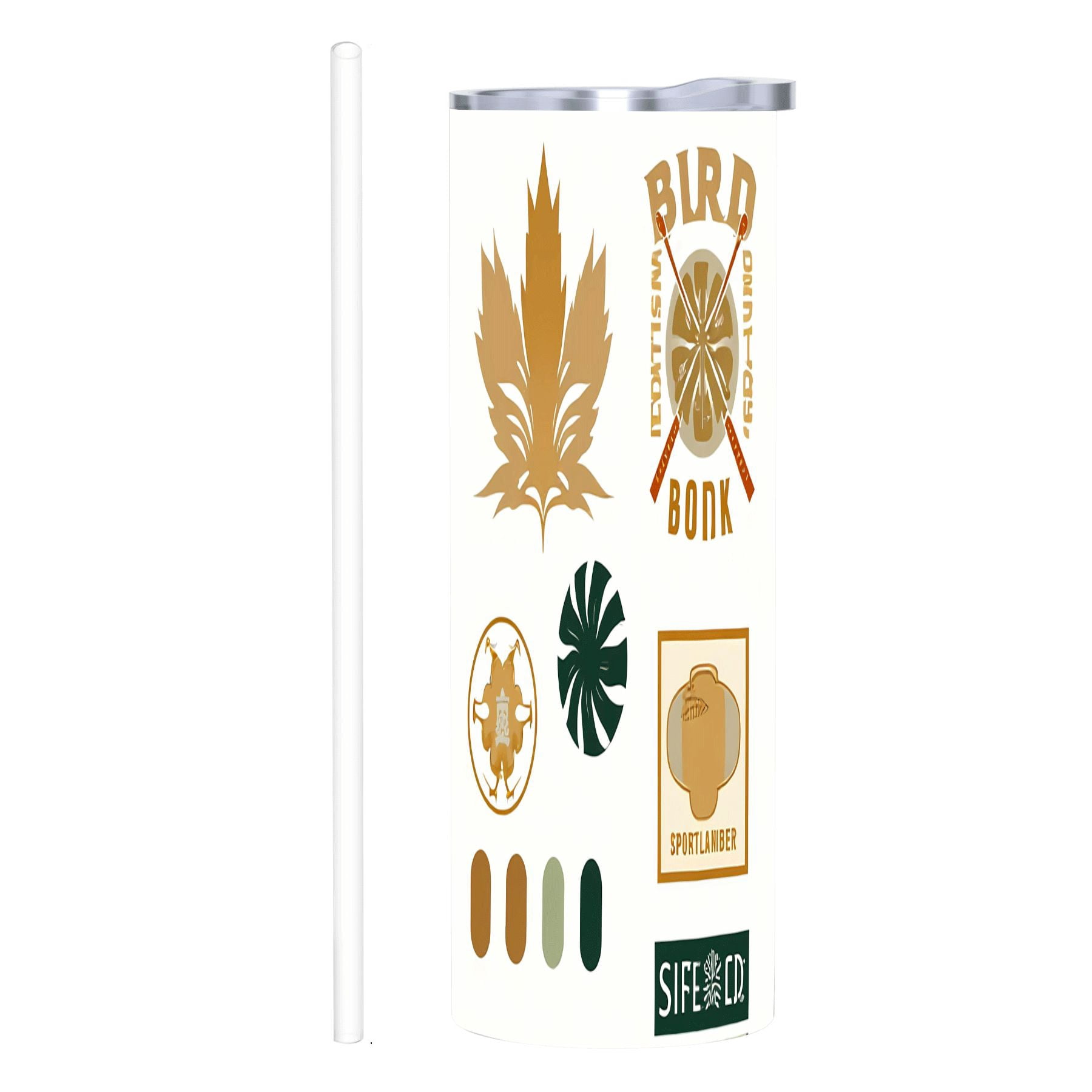 20 oz Stainless Steel Insulated Tumbler - Nature-Inspired Travel Mug ...