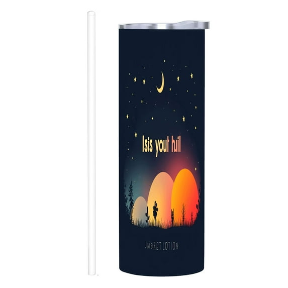 20 oz Stainless Steel Insulated Tumbler - Night Sky Design with Stars ...