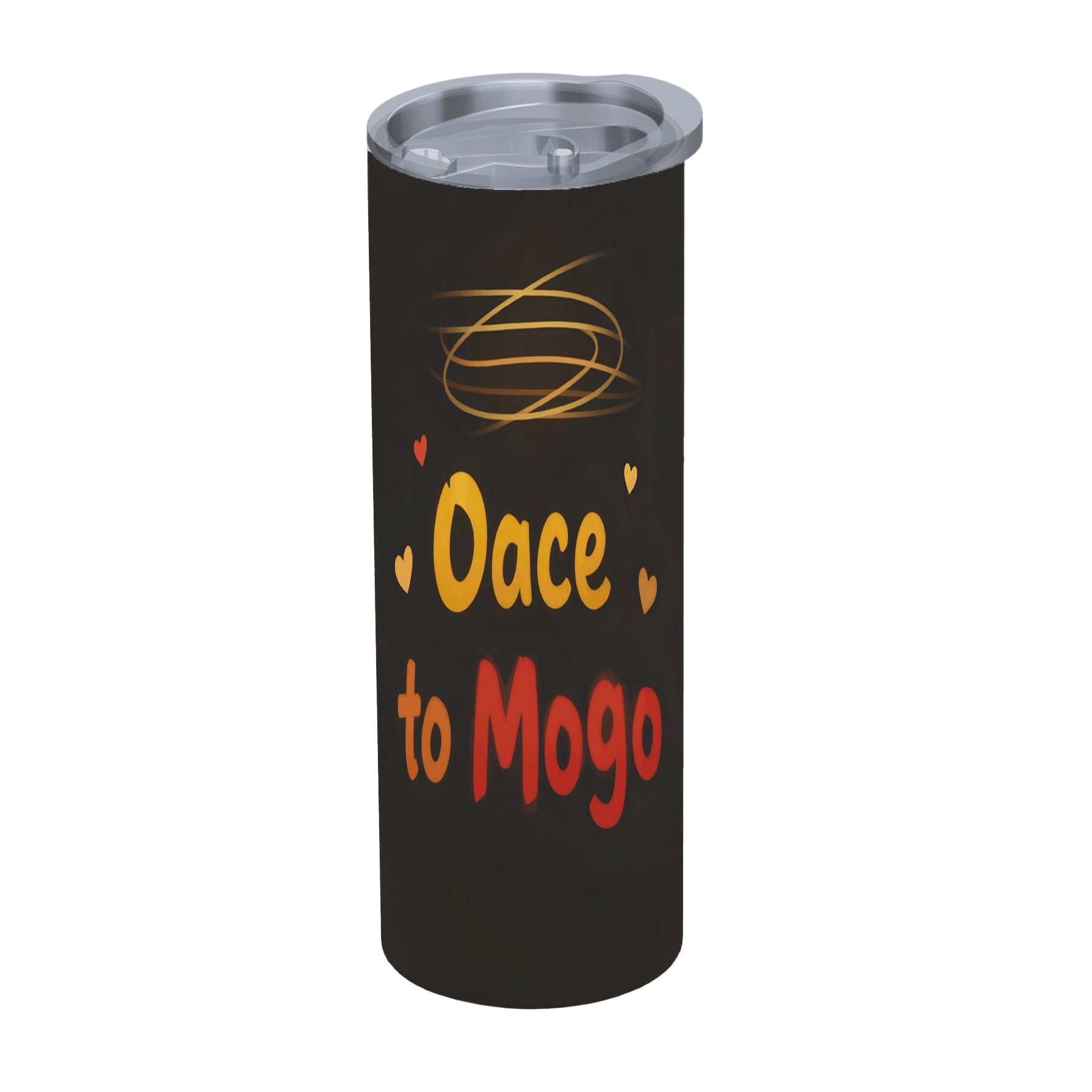 20 oz Stainless Steel Insulated Tumbler - " Oace to MoGo " Colorful ...