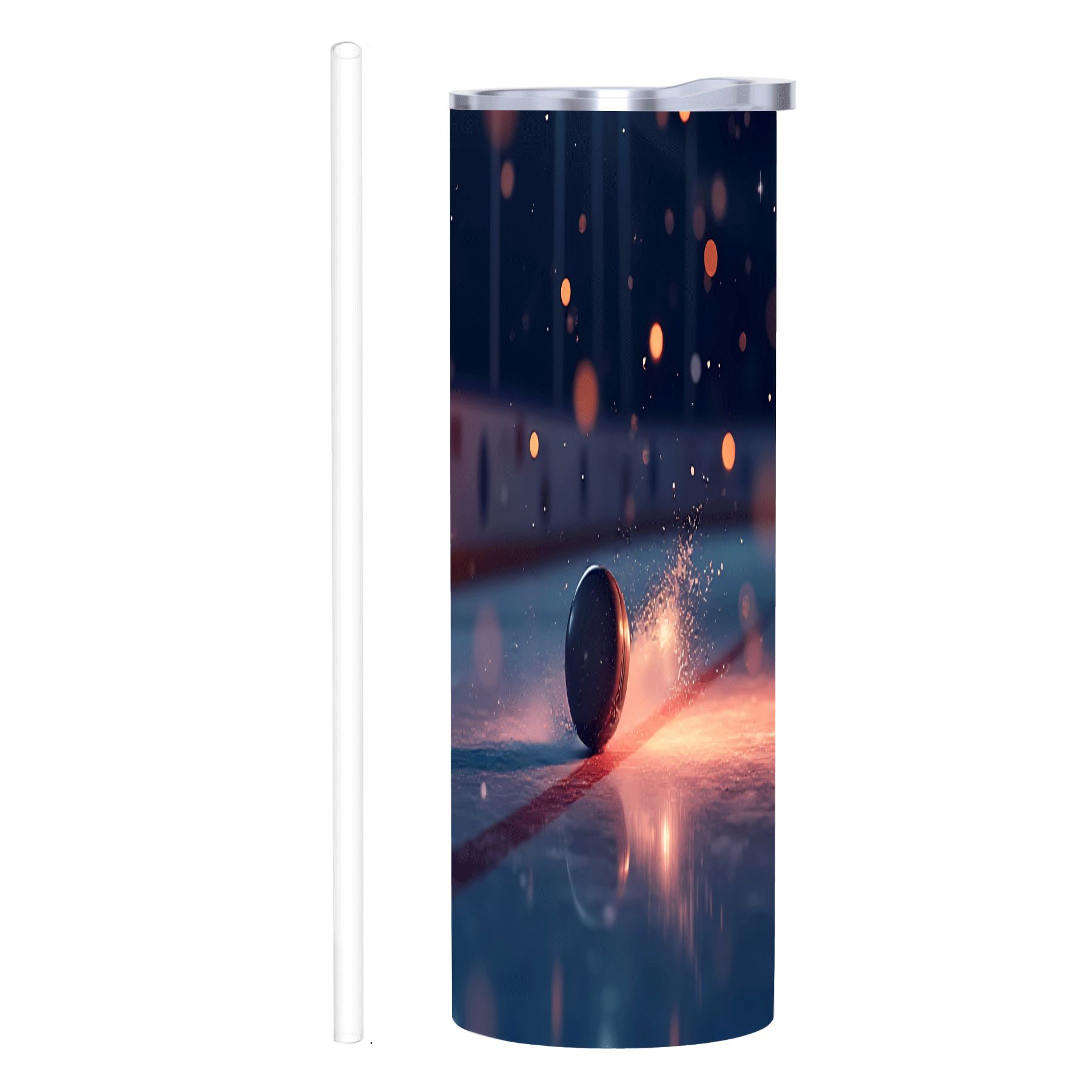 20 oz Stainless Steel Insulated Tumbler - Puck Design Double Wall ...