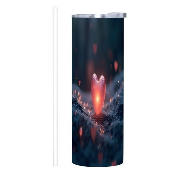 20 oz Stainless Steel Insulated Tumbler - Romantic Design Double Wall ...