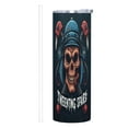 20 oz Stainless Steel Insulated Tumbler - Skull & Helmet Design Double ...