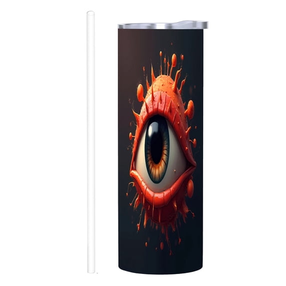 20 oz Stainless Steel Insulated Tumbler - Sleek Black Design with ...