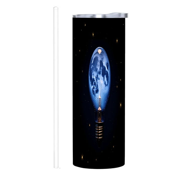 20 oz Stainless Steel Insulated Tumbler - Starry Night Design with ...