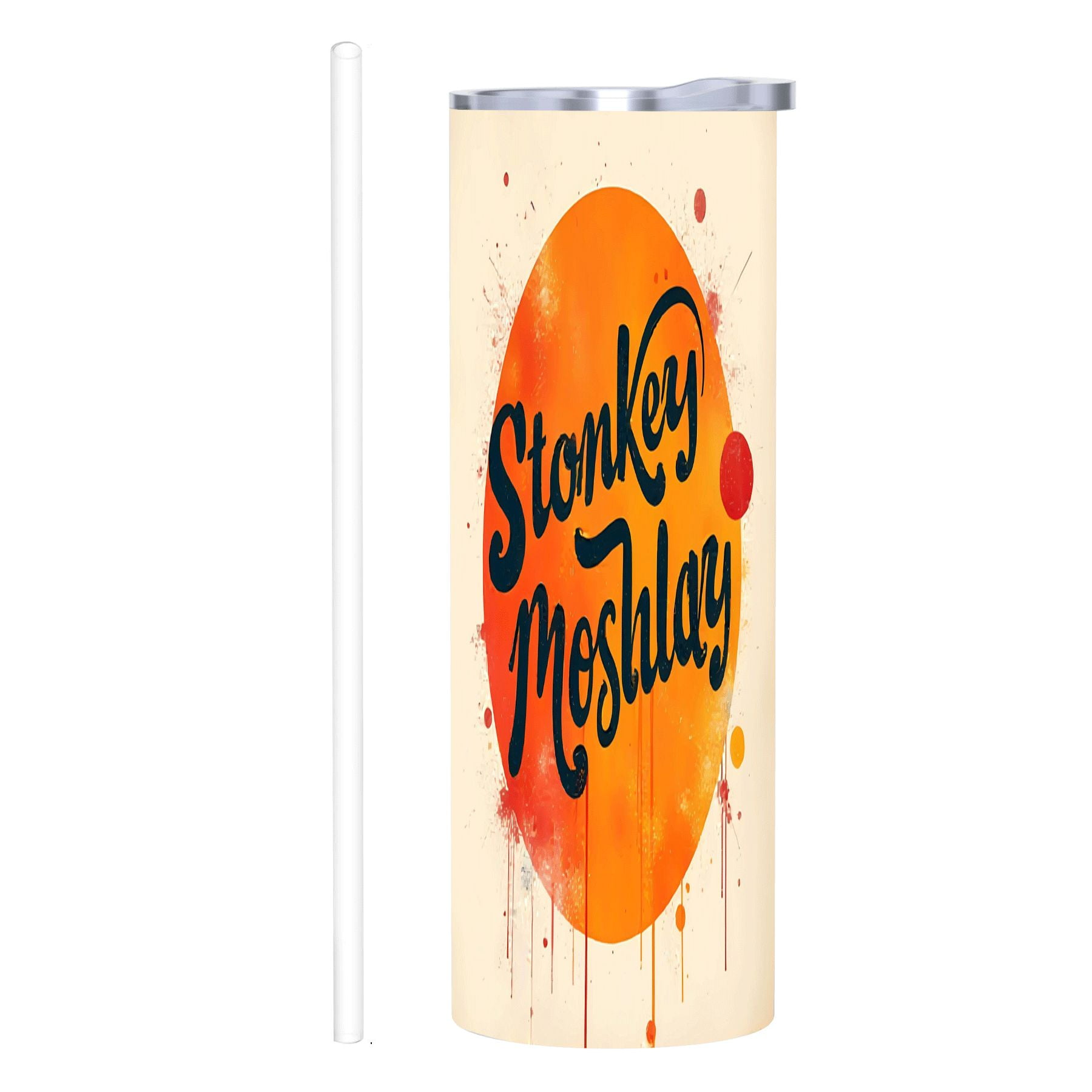 20 oz Stainless Steel Insulated Tumbler - Stonkey Nostalgia Design with ...