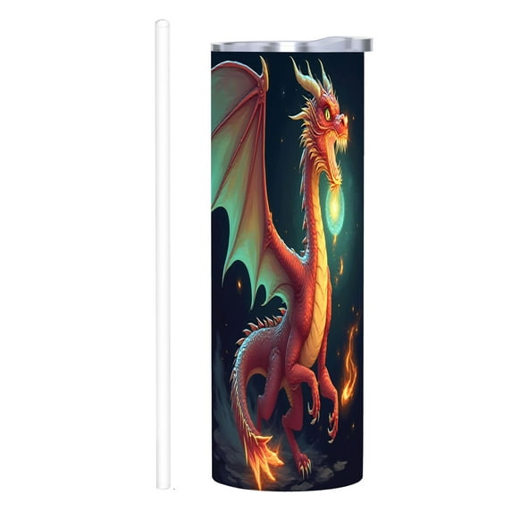 20 oz Stainless Steel Insulated Tumbler - Stylish Double Wall Travel ...