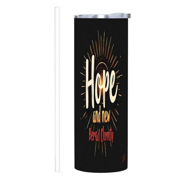 20 oz Stainless Steel Insulated Tumbler - Stylish ' Hope and New ...
