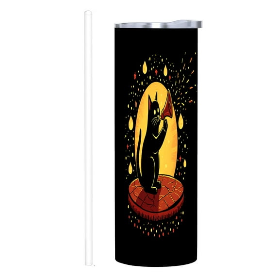 20 oz Stainless Steel Insulated Tumbler - Stylish Patterns Lids & Straw ...