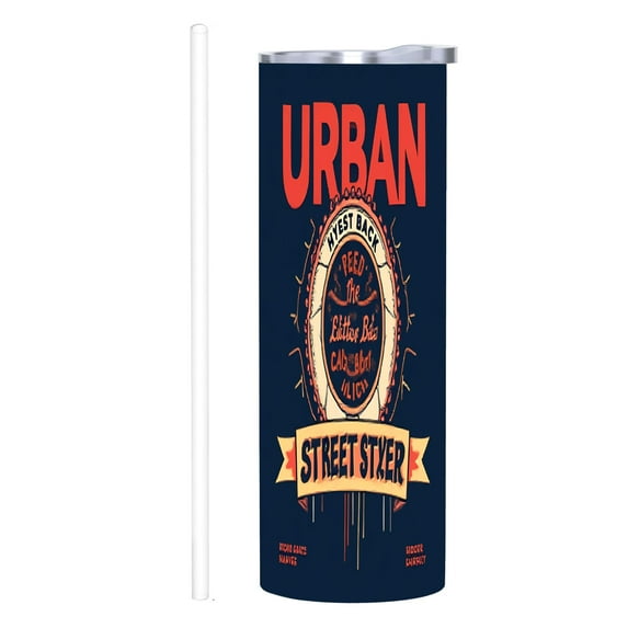 20 oz Stainless Steel Insulated Tumbler - Urban Street Style Design ...