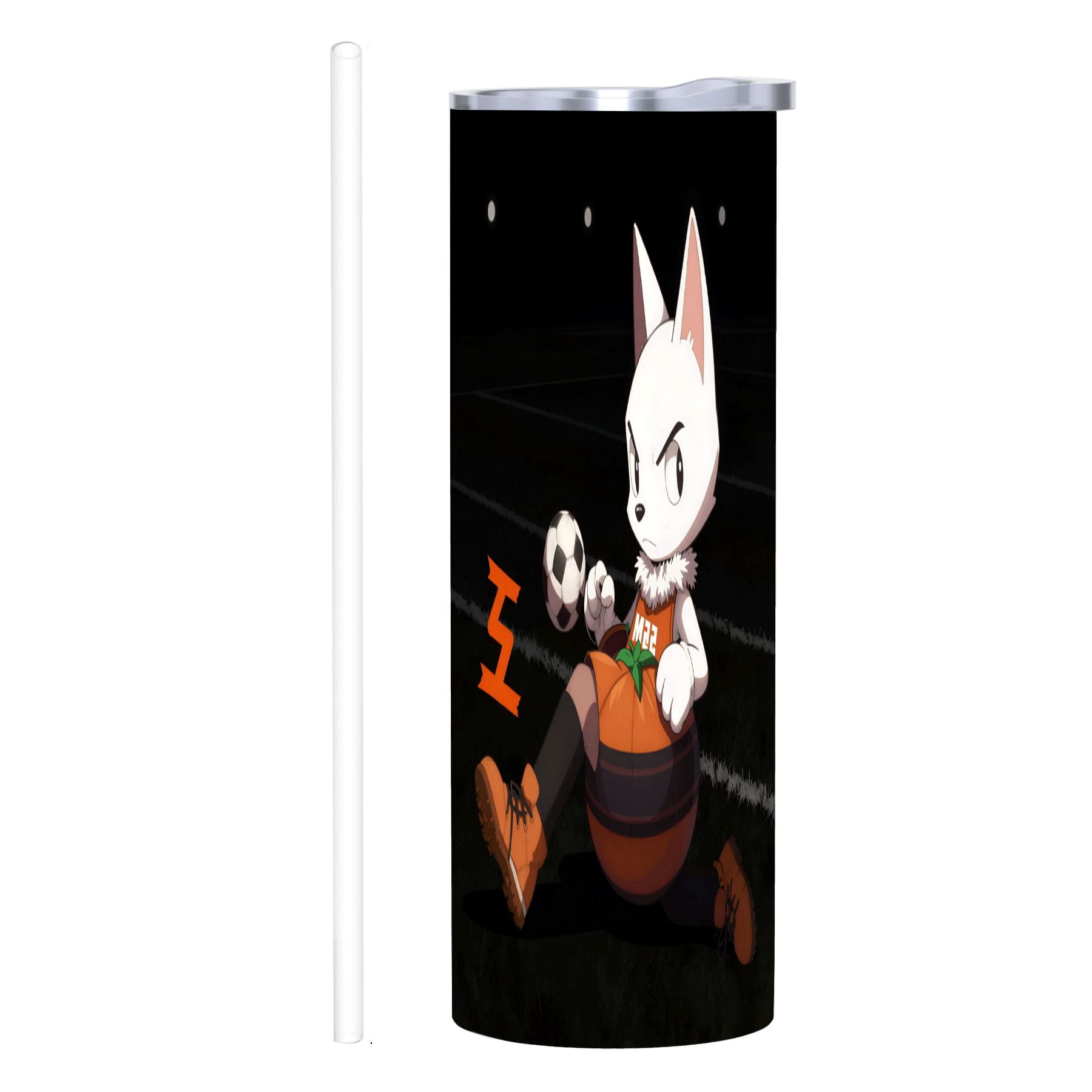 20 oz Stainless Steel Insulated Tumbler - Vibrant Cartoon Dog Design ...