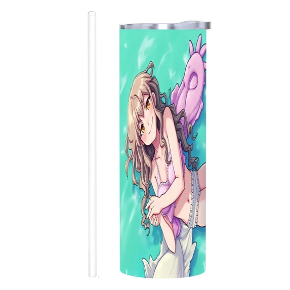 20 oz Stainless Steel Insulated Tumbler - Vibrant Character Design with ...