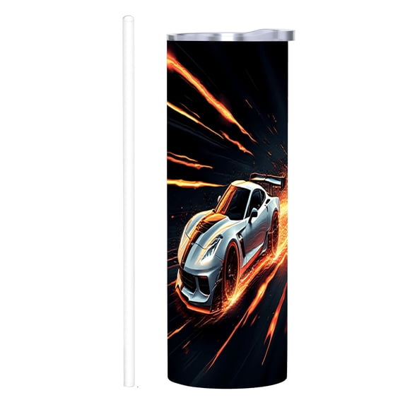 20 oz Stainless Steel Insulated Tumbler - Vibrant Patterns Double Wall ...