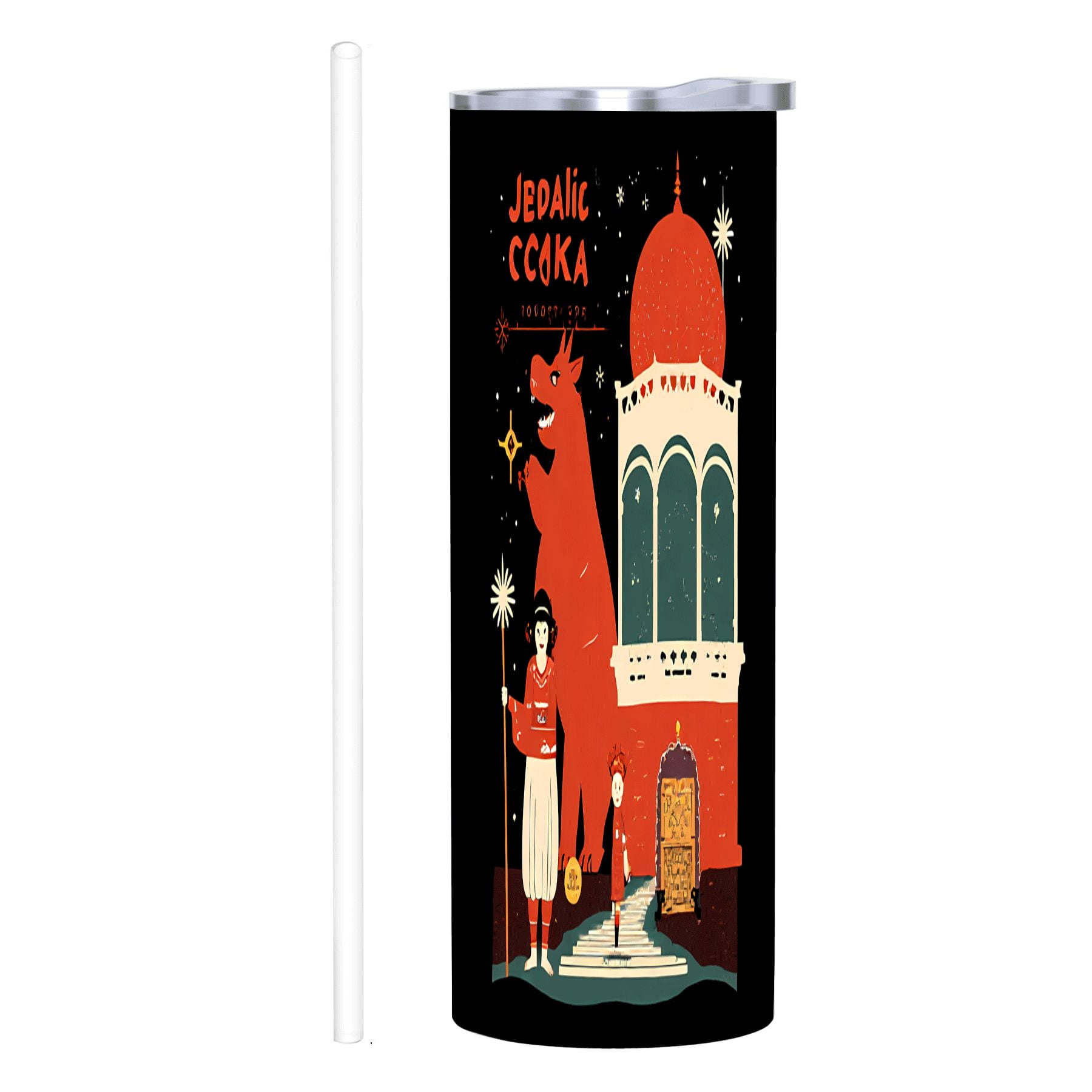 20 oz Stainless Steel Insulated Tumbler - Vibrant Traditional Attire ...