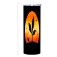 20 oz Stainless Steel Insulated Tumbler - Vibrant Tree Design with ...