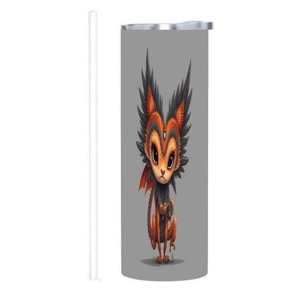 20 oz Stainless Steel Insulated Tumbler - Whimsical Fantasy Creature ...