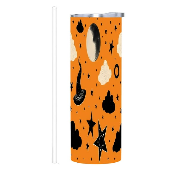 20 oz Stainless Steel Insulated Tumbler - Whimsical Halloween Design ...