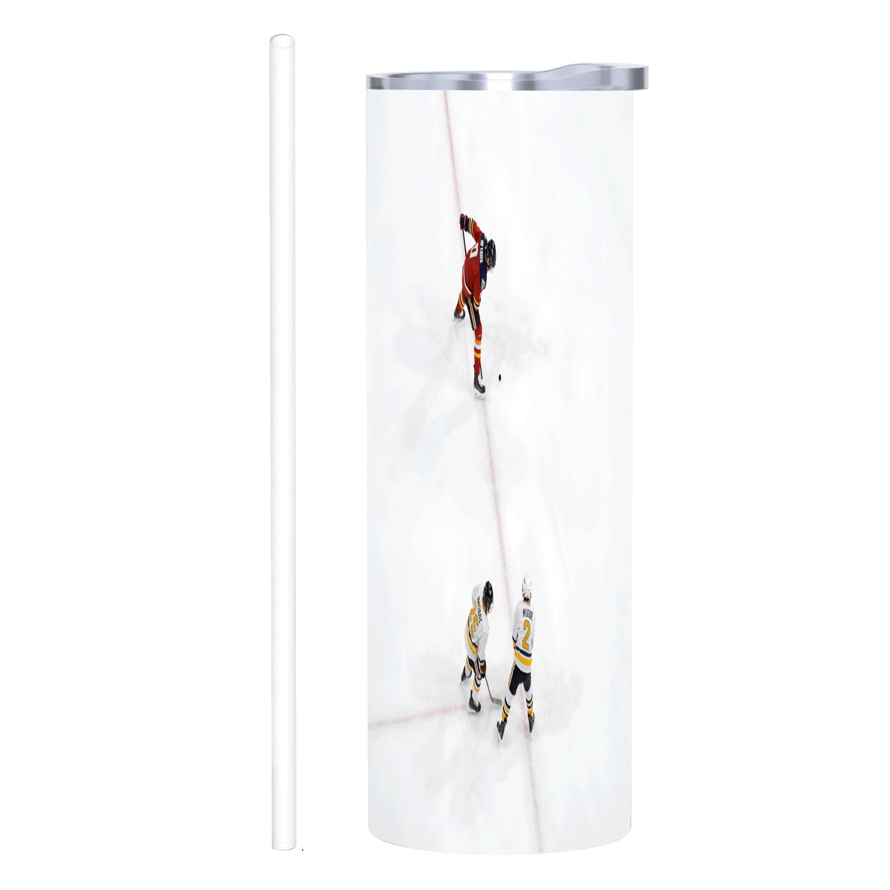 20 oz Stainless Steel Insulated Tumbler - Winter Sports Design with Ice ...