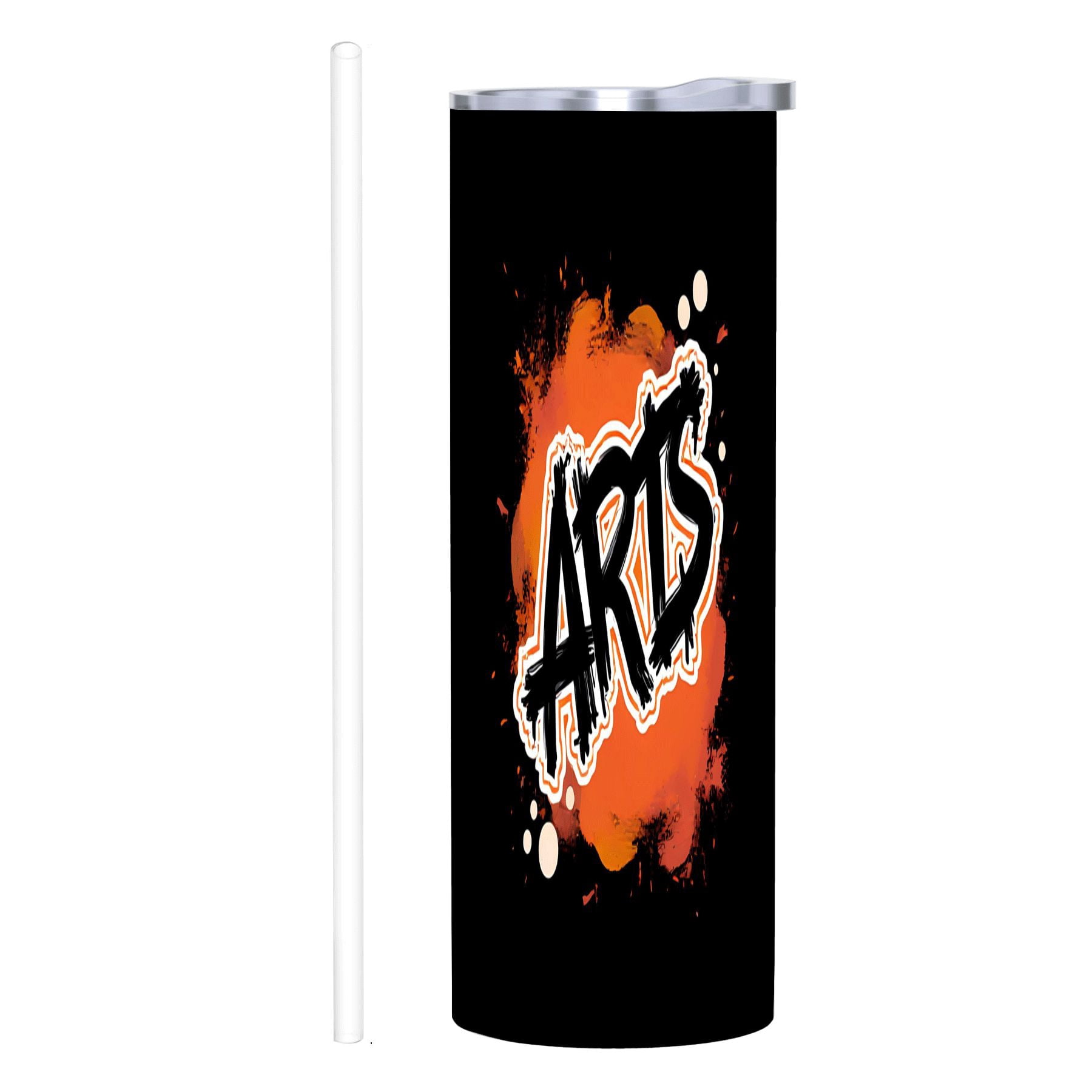 20 oz Stainless Steel Insulated Tumbler with Graffiti ' ARIS ' Design ...