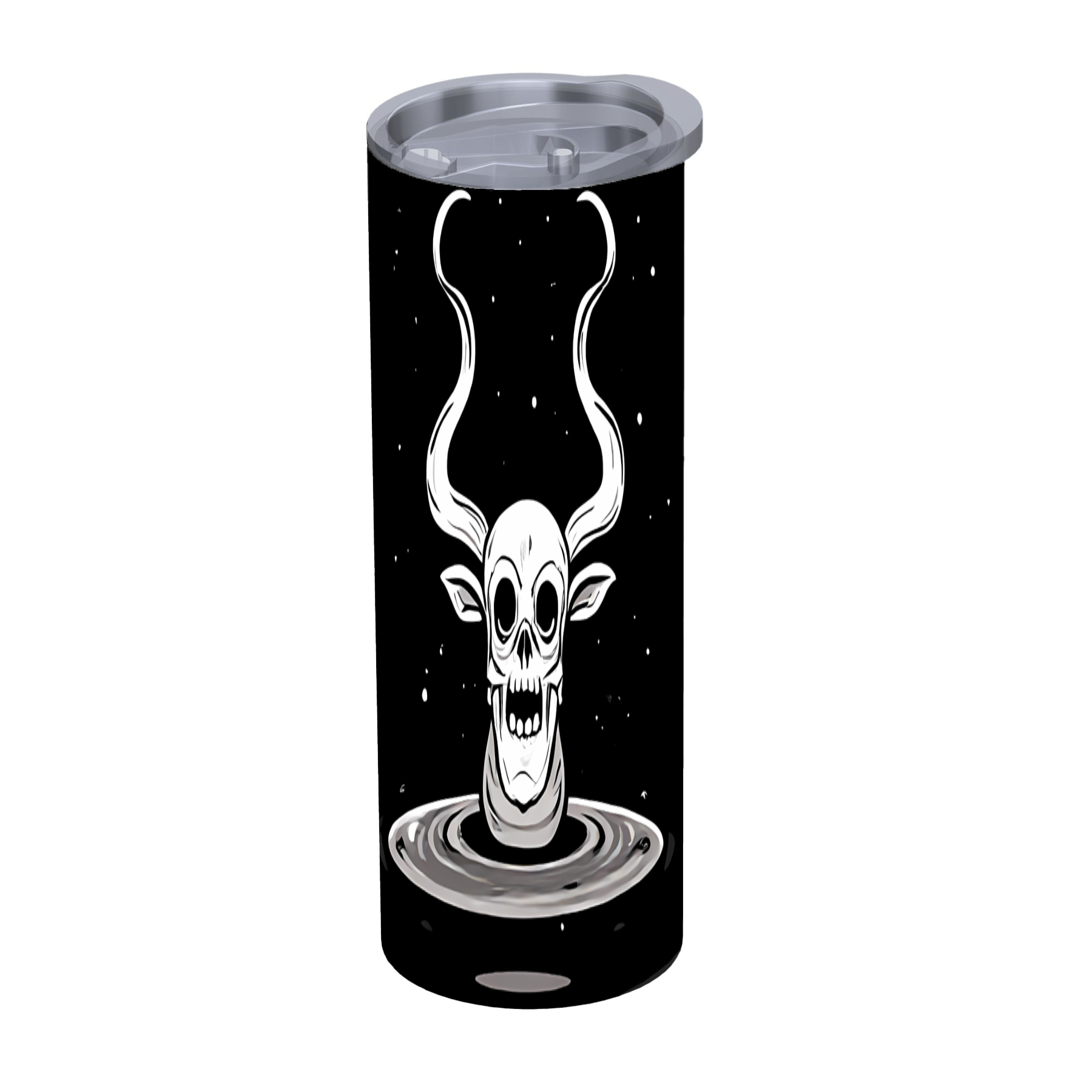 20 oz Stainless Steel Insulated Tumbler with Horns Design Double Wall ...