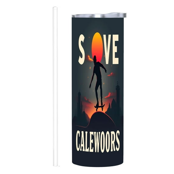 20 oz Stainless Steel Insulated Tumbler with Lids & Straw - Adventure ...