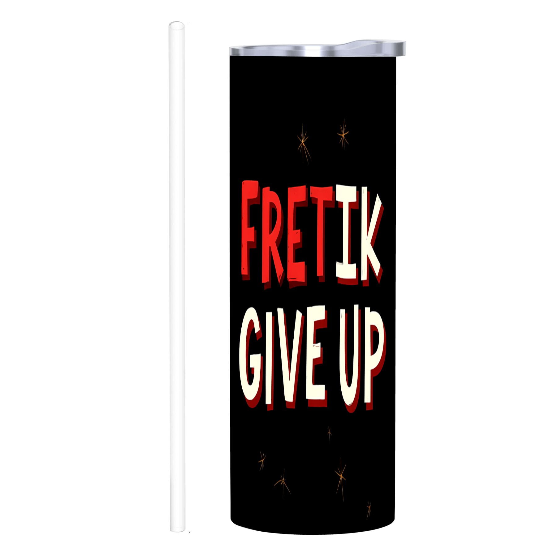 20 oz Stainless Steel Insulated Tumbler with Lids & Straw - Bold ...