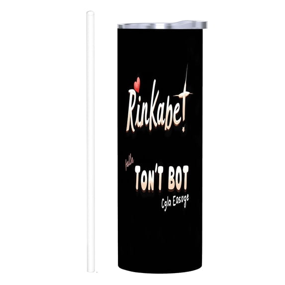 20 oz Stainless Steel Insulated Tumbler with Playful ' Rinkabet ...