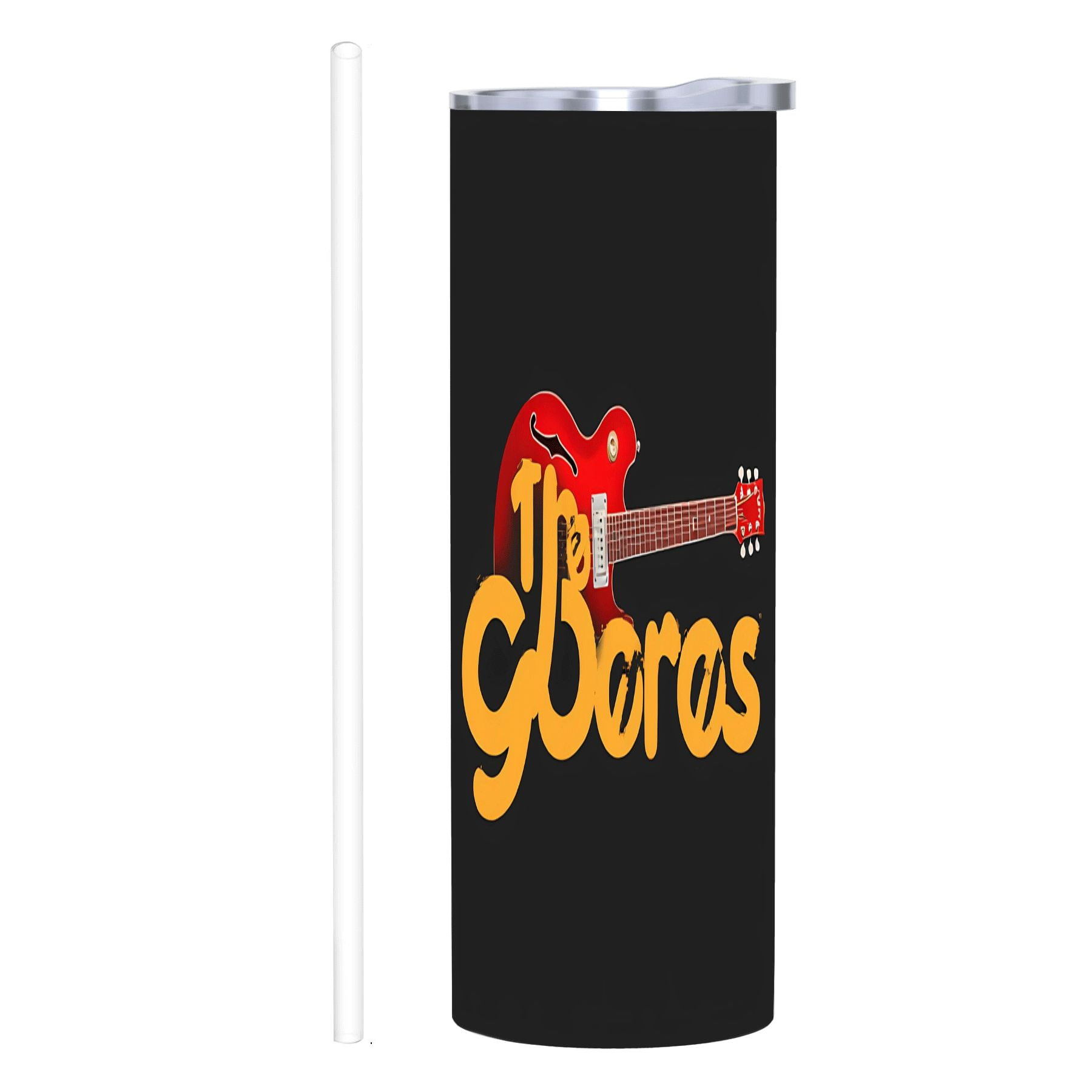 20 oz Stainless Steel Insulated Tumbler with Stylish Red Electric ...