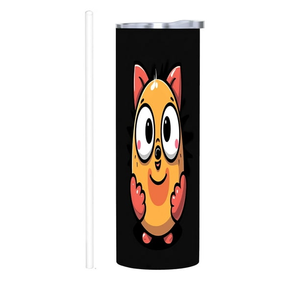 20 oz Stainless Steel Insulated Tumbler with Whimsical Cartoon ...