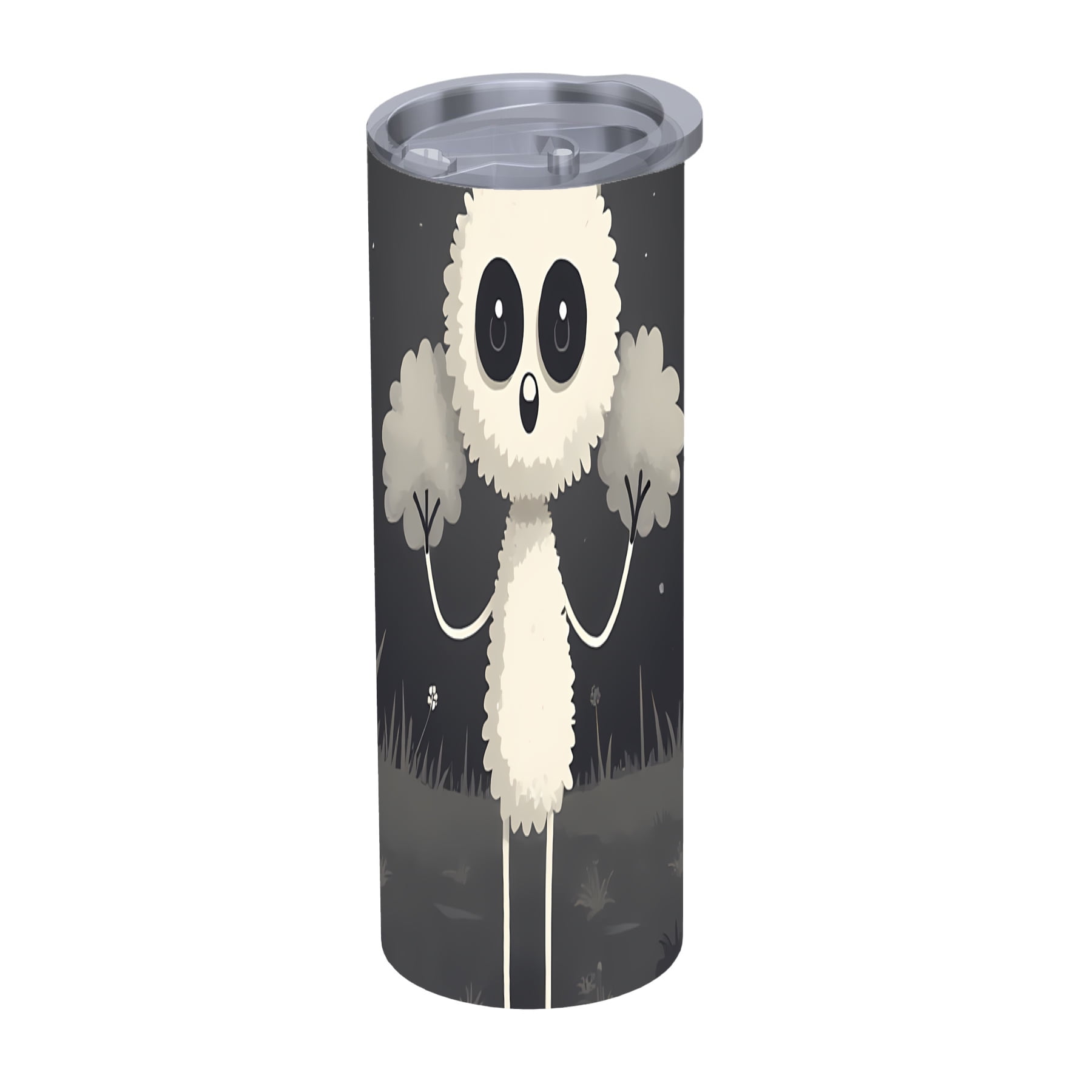 20 oz Stainless Steel Insulated Tumbler with Whimsical Cartoon ...