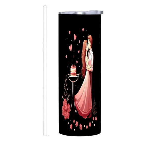 20 oz Stainless Steel Insulated Tumblers - Elegant Design Double Wall ...