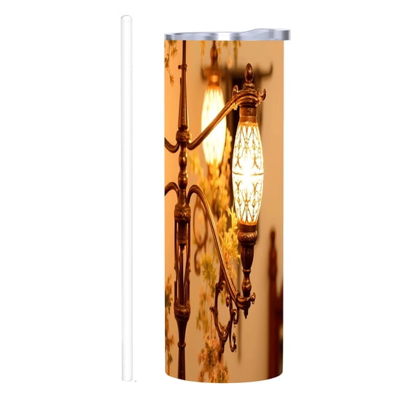 20 oz Stainless Steel Insulated Tumblers with Elegant Vintage Patterns ...