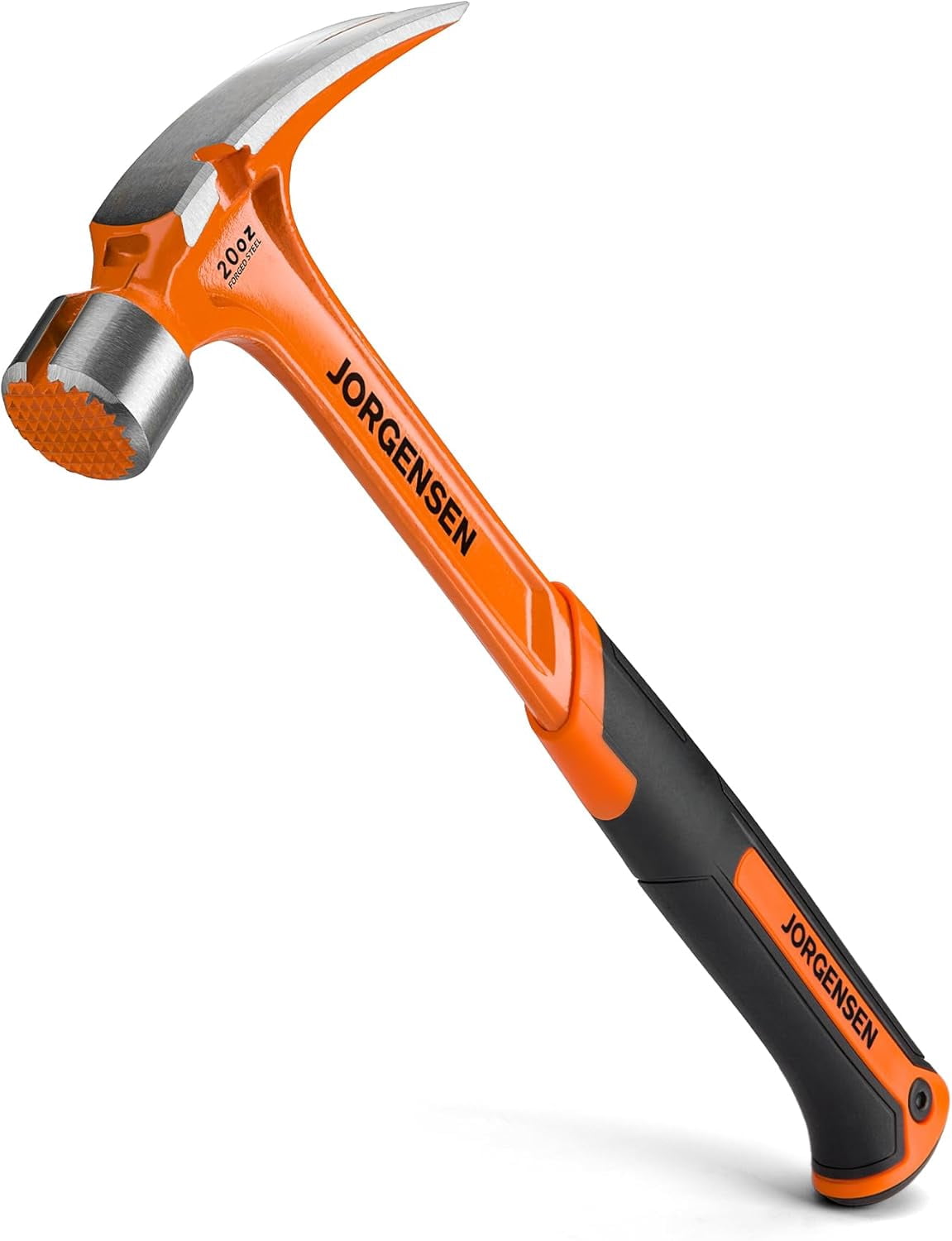 20 oz Straight Claw Hammer with Magnetic Nail Holder, Rip Claw Hammer ...