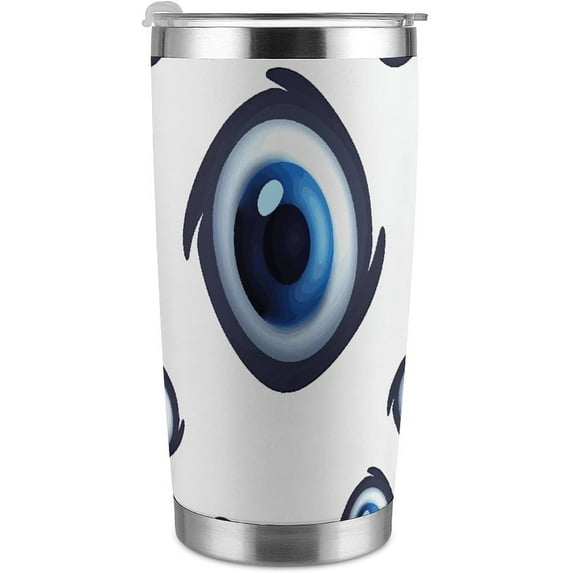 20 oz Vacuum Insulated Stainless Steel Travel Tumbler with Double ...