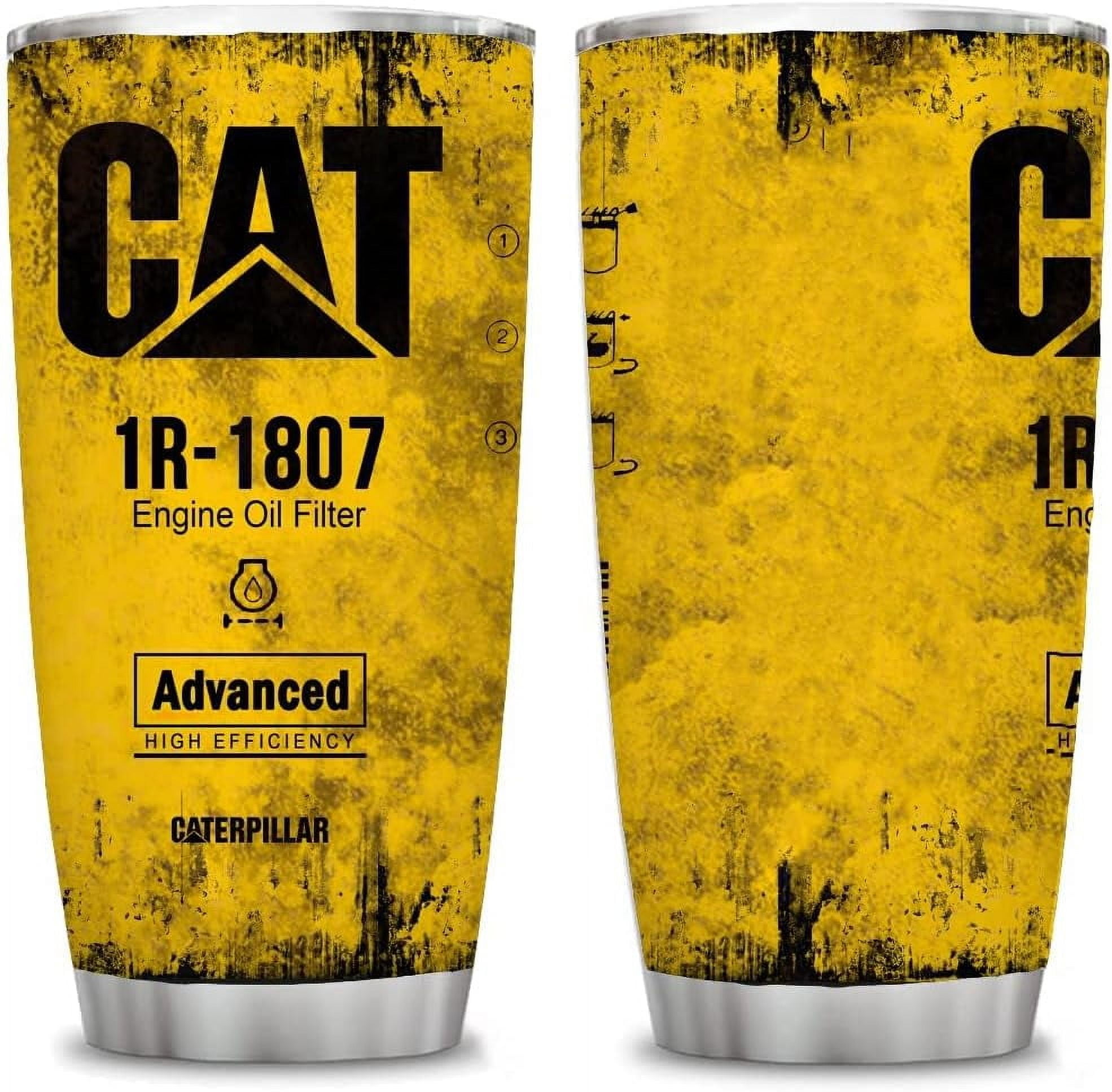 20 oz Yellow CAT 1R 1807 Engine Oil Filter Advanced High Efficiency ...