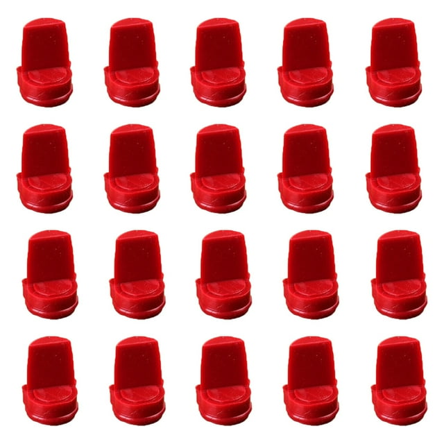 20-pack Rubber Accu Wedge Rubber Repair Receive Buffe Kits Rubber Red ...