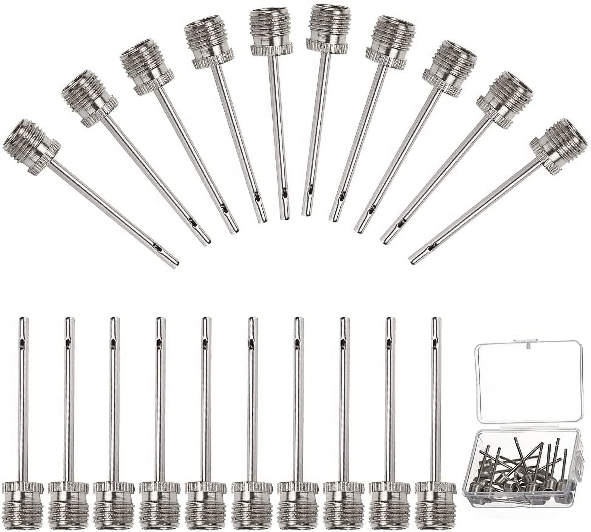 20 pack air pump inflation needle, soccer sports ball pump needle ...