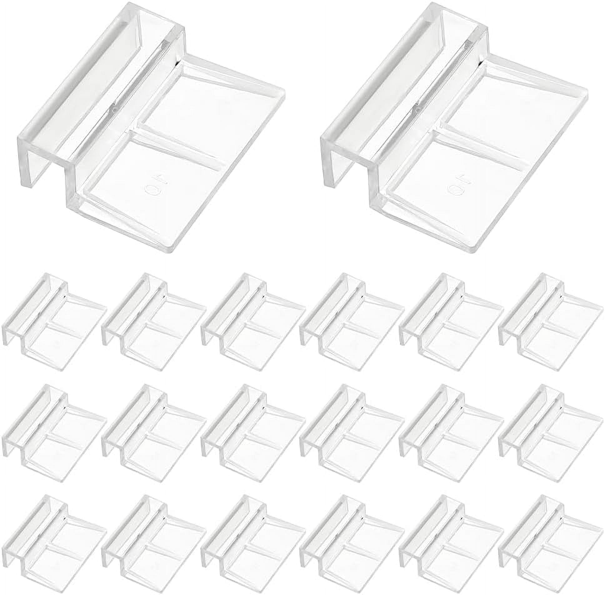 20 pc 20 Pcs Aquarium Lid Clips 10mm Aquarium Acrylic Cover Clip ...
