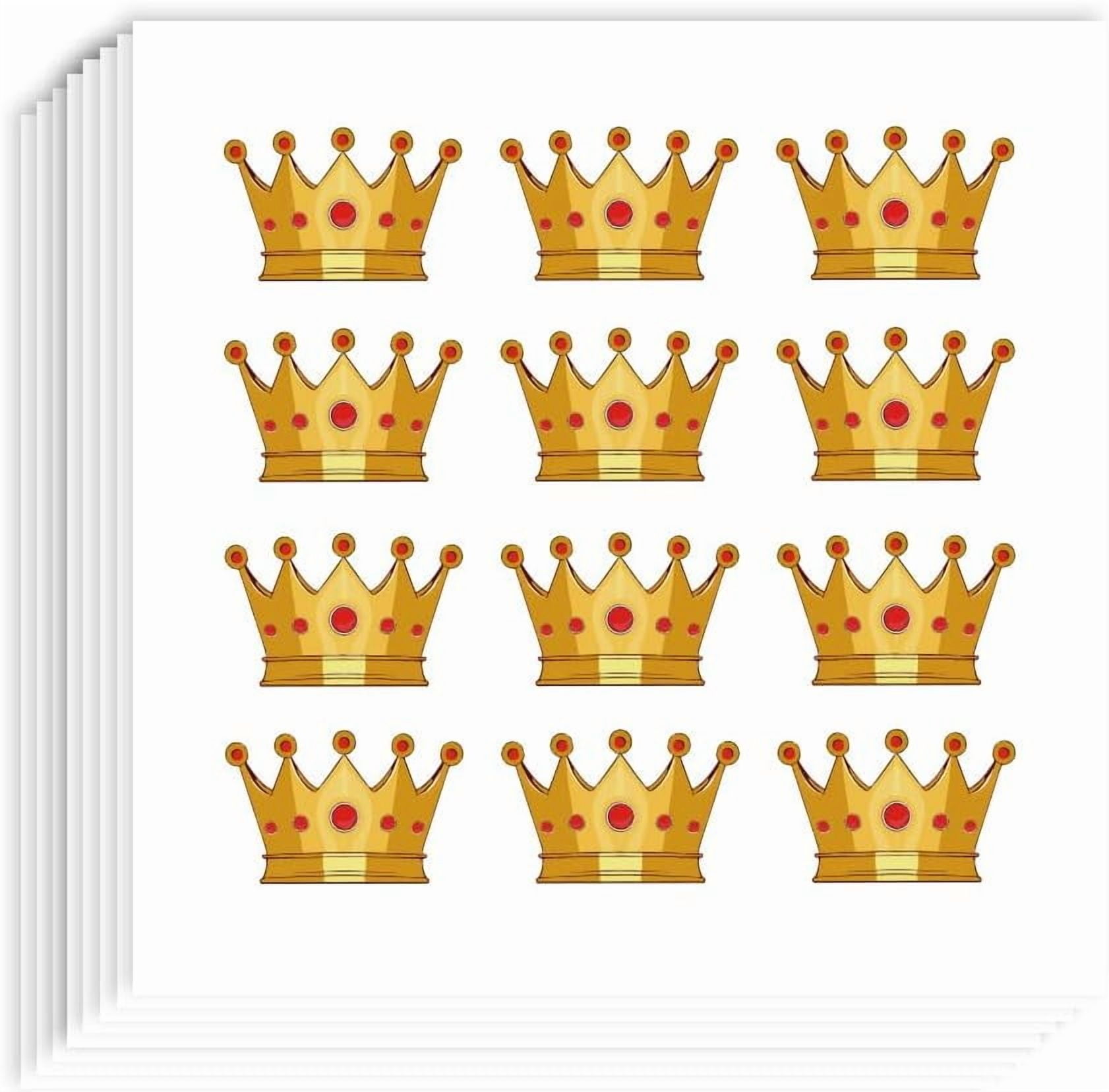20 pc 240Pcs Self-Adhesive Crown Planner Stickers 0.59x0.94 Inch Gold ...