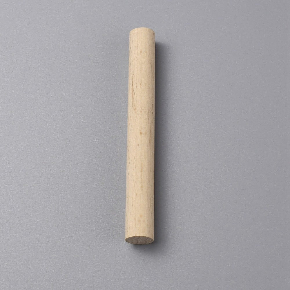 20 pc Beech Wood Craft Sticks Solid Wood Rod for Knitting Tapestry ...