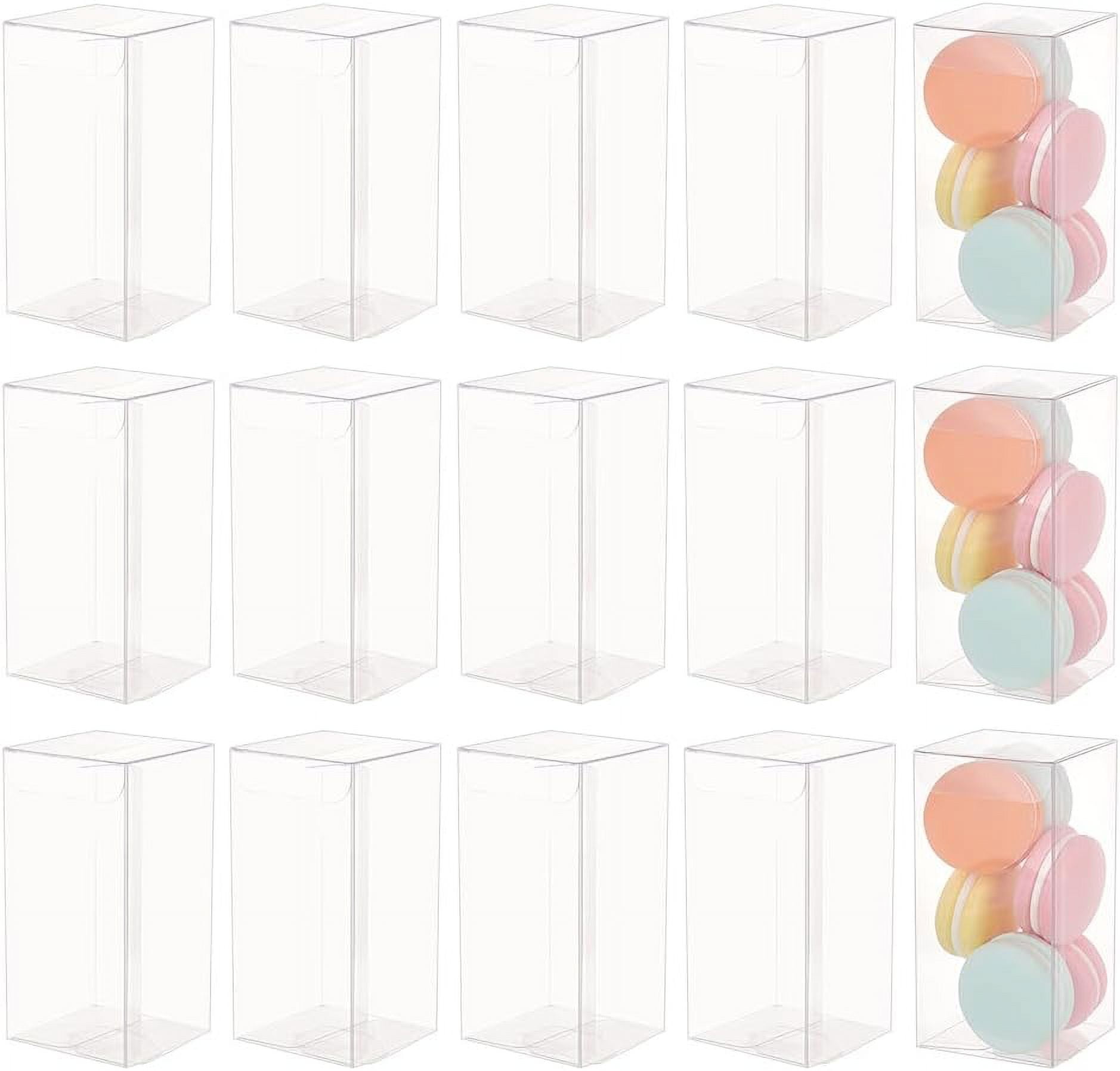 20 pc Rectangle Transparent Plastic PVC box Gift Packaging Waterproof ...