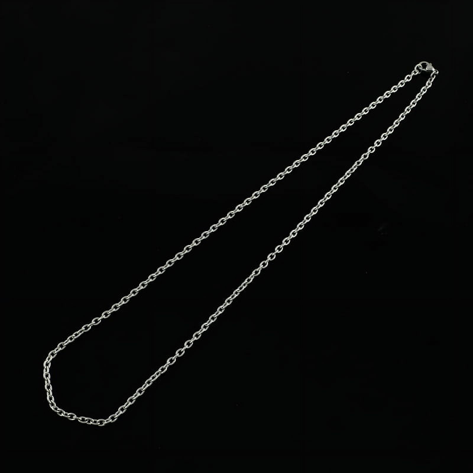 20 pc Tarnish Resistant 304 Stainless Steel Cable Chains Necklaces with ...