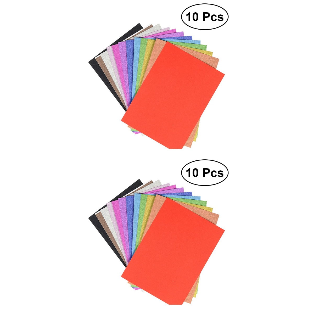 20 pcs Adhesive Back Felt Sheets Fabric Sheets Self-Adhesive Durable ...