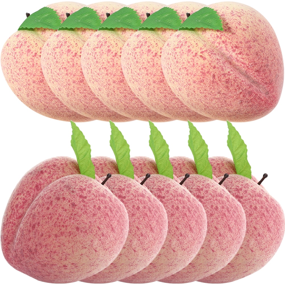 20 pcs Artificial Peach Fruits Table Decorations Photography Prop Peach ...